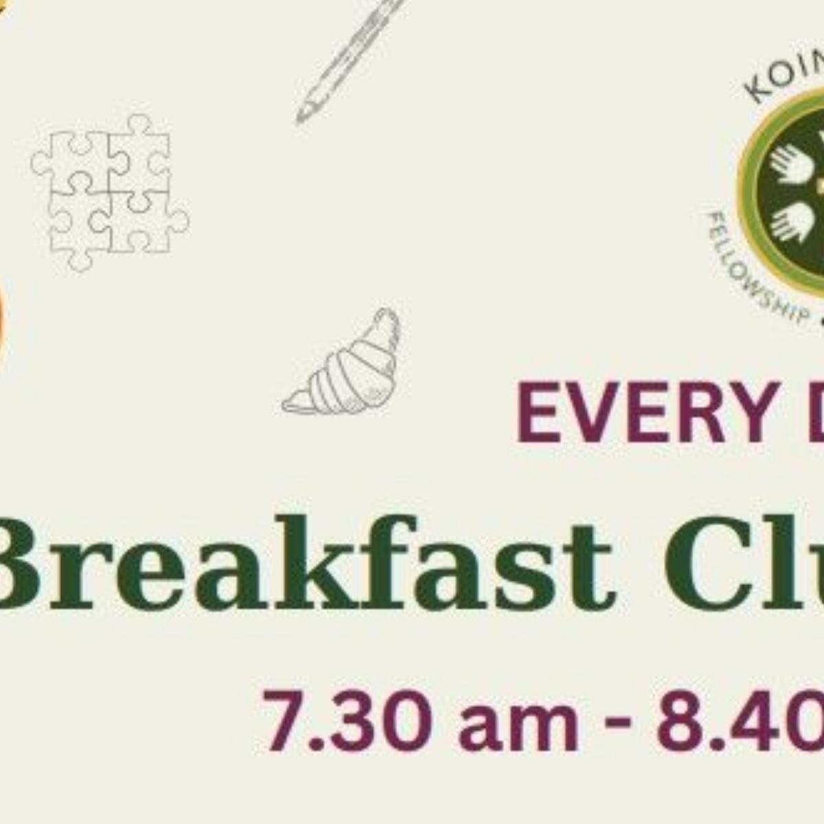 Join our Breakfast Club! - Koinonia C of E Schools Federation